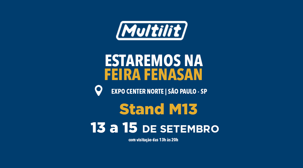 Multilit estará presente na FENASAN – Feira Nacional de Saneamento e ...