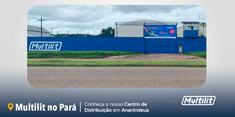 Centro de distribuição Multilit em Ananindeua - Grupo Multilit